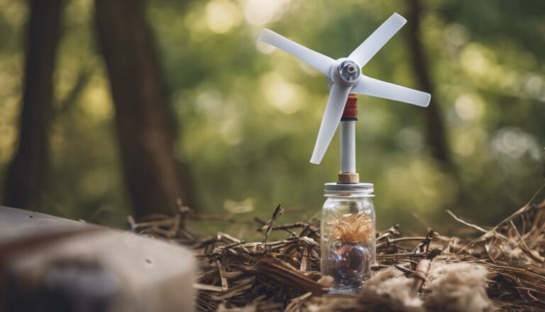 How to Make a Small Wind Turbine Out of Household Items - Two Green Leaves