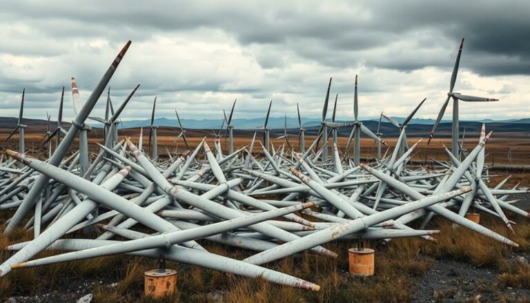 Wind Turbine Blade Graveyard: Where Do Old Blades Go? - Two Green Leaves