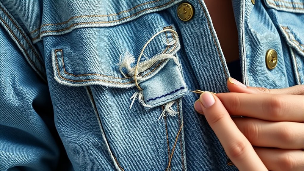 Make‑Do and Mend: Simple Clothing Repairs - Two Green Leaves