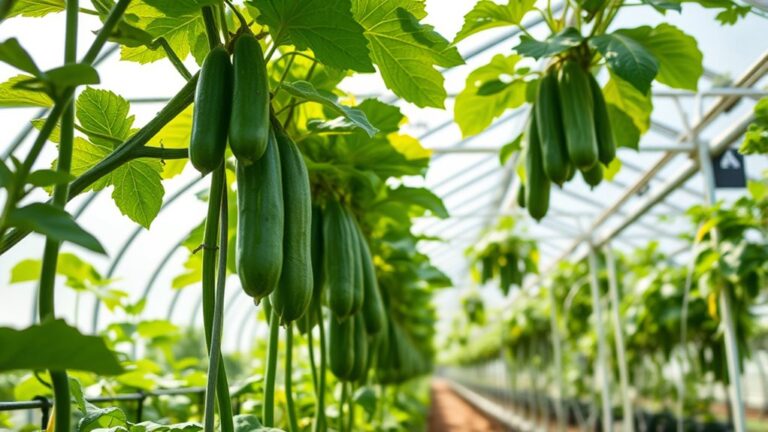 Greenhouse Cucumbers: Pruning and Trellising - Two Green Leaves