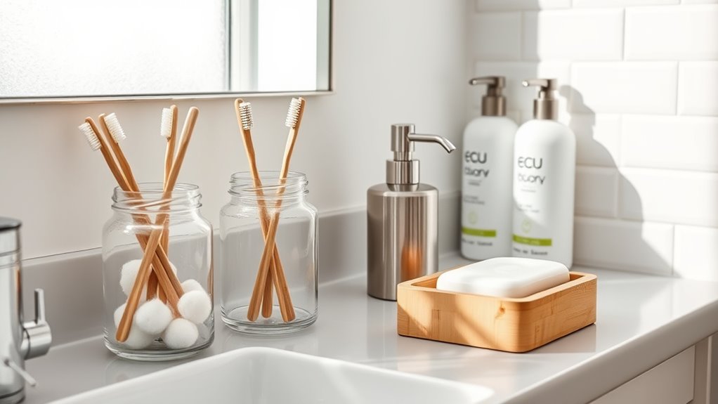 Plastic‑Free Bathroom Swaps That Stick - Two Green Leaves