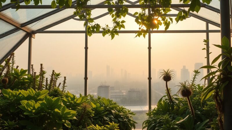 Greenhouse Effect Vs Global Warming - Two Green Leaves