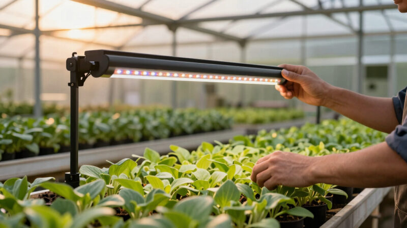 10 Best Led Grow Light Bars For Greenhouse Benches In 2026 - Two Green ...